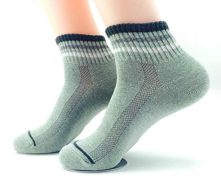 custom logo, design Men Cotton White Crew Socks