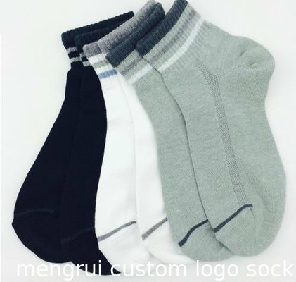 custom logo, design Men Cotton White Crew Socks