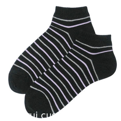 Stripe ankle socks