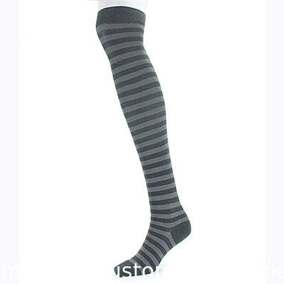 Striped Over Knee highs Socks