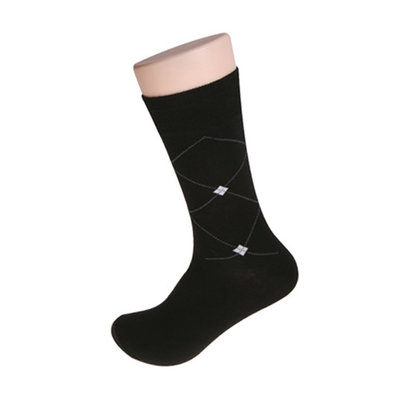 custom logo, design  Diamond mens socks