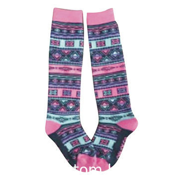 Soft Cotton Custom design, logo, color knitted Children sock