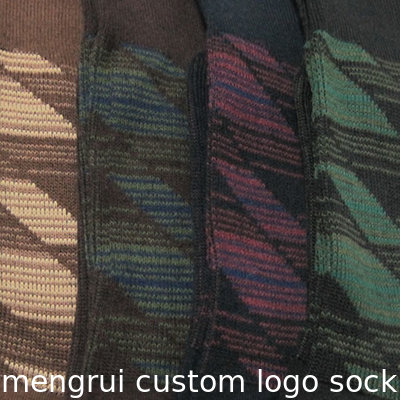 Pattern ribbed socks