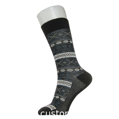 custom logo, design Multi Jacquard socks