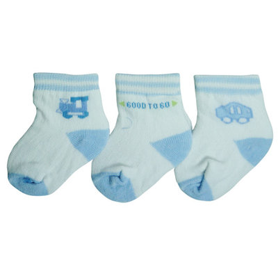 Custom color high quality soft knitted cotton summer infant's socks