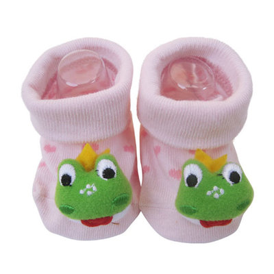Infant Skidproof Cotton custom color, design cute cartoon slip baby socks