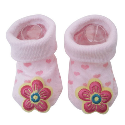 Infant Skidproof Cotton custom color, design cute cartoon slip baby socks