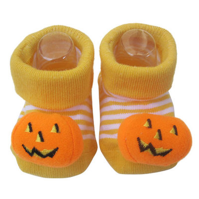 Infant Skidproof Cotton custom color, design cute cartoon slip baby socks
