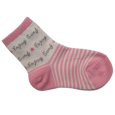 OEM design, logo soft knitted comfortable striped Children' s Socks