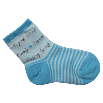OEM design, logo soft knitted comfortable striped Children' s Socks