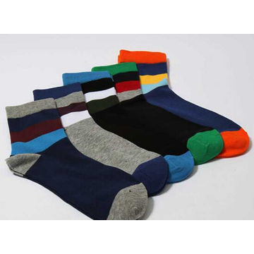 2016 men's hot selling combed cotton socks