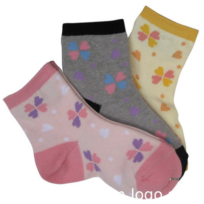 Soft knitted custom design, color cute candy Colors Children's Socks