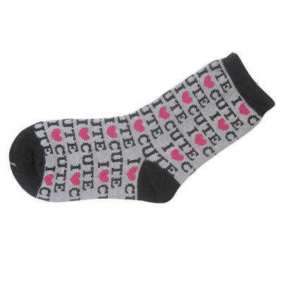 Knitted soft custom color, design classic Patterned Kid Socks