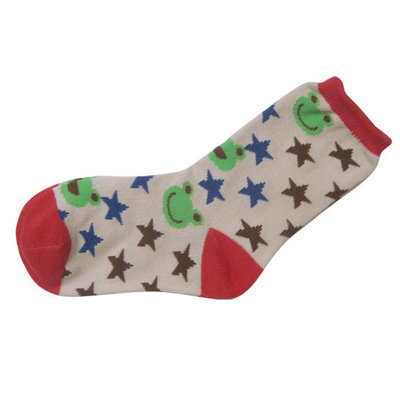 Custom design, color knitted star Patterned Children's Socks