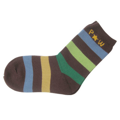 Custom color cotton Striped Patterned Children's Socks