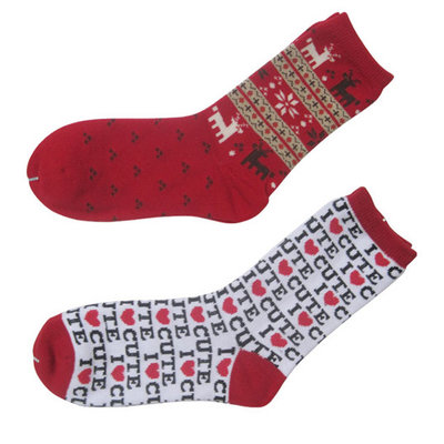 Custom design, color knitted soft cotton cute Children socks