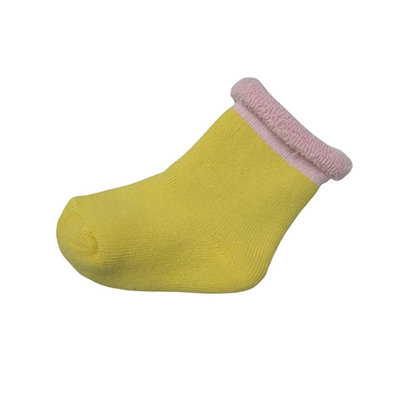 Custom logo, design, color soft  knitted cute terry Infant's socks
