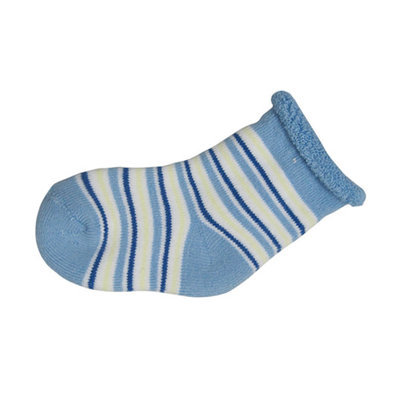 Custom logo, design, color soft  knitted cute terry Infant's socks