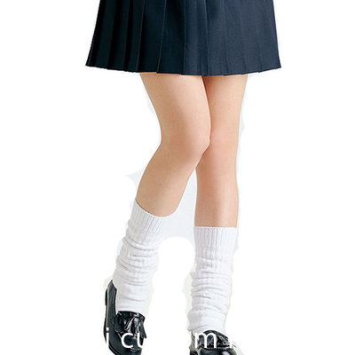 Custom color knitted over the knees chunky school socks
