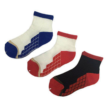 Students School Terry Socks Knitted Towelling Socks