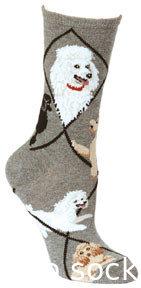Customized socks,  Knitted Wheel House Designs kids Socks
