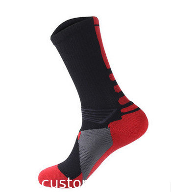 Cotton custom logo, design Men fashion cotton sports socks