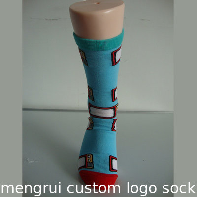 Custom logo, design cotton womens happy socks