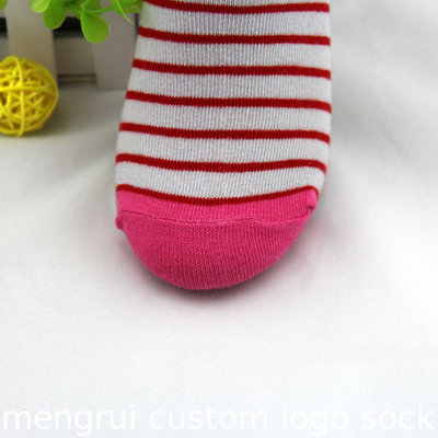 Custom logo, design high Quality 100% Cotton Women Ankle Socks