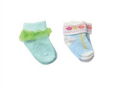 Custom logo, desigm Toddlers Turnup Socks Baby Soft Socks