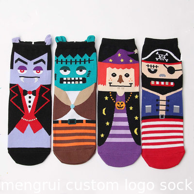 Custom logo, design Child Tube Sock Hallowmas ankle cotton Sock