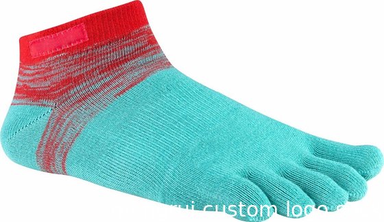 Custom logo, design Women Cotton Toe yoga pilates socks
