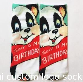 Cartoon 3D ankle socks animal printed bulk wholesale socks