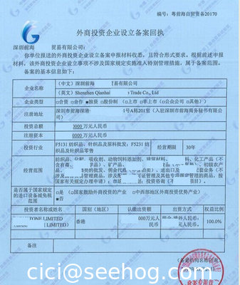 Register Shenzhen Company Business Enterprise Certificate Fee Process Import Export License Bookkeeping Accounting Agent