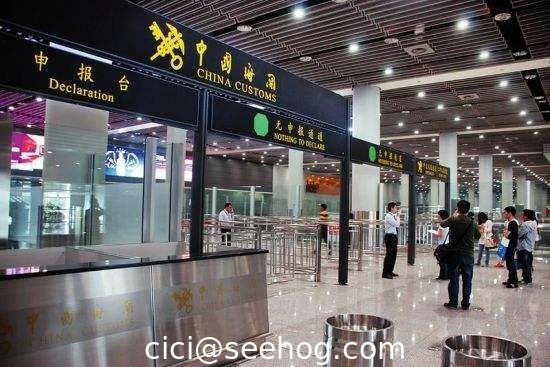 China customs  clearance service, airport clearance, UPS/DHL/TNT to China customs clearance