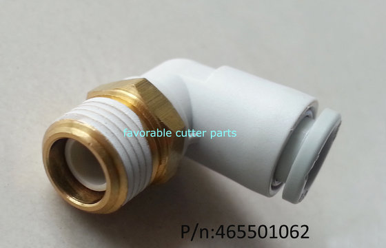 465501062 FTG ELBOW 6mm TUBE 1/8PT W/SEALANT SMC , Especially Suitable For Cutter Parts XLC7000 / Z7