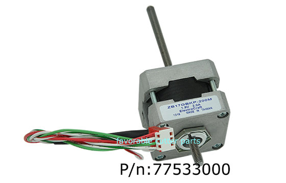 Plotter Parts 77533000 PKG, AXIS STEP MTR E. AIR ZB17GBKP-200-M , Especially Suitable For Gerber Plotter Infinity