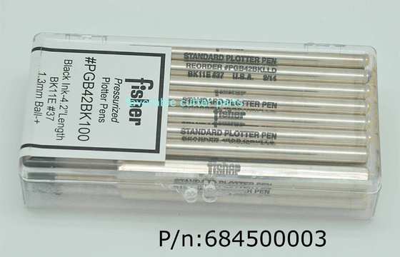 Plotter Parts 684500003 PEN, FISHER, M-72, INK, BOLD, BLACK ，#PGB42BK100, Especially Suitable For Gerber Plotter Machine