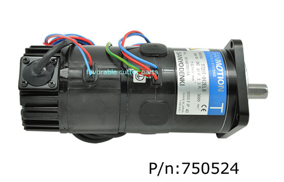 Sanyo Denki DC Servo Motor  T720T-012EL08N , PN 750524 , V720T-012EL08N , Used For Vector Cutter