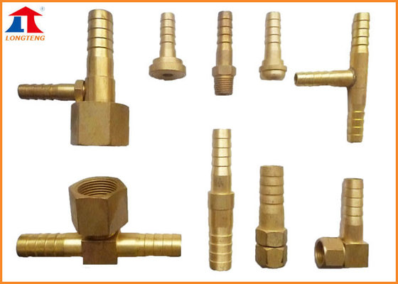 Bundle Connector Pipeline Accessories , Brass Fitting For Flame Cutting Machine