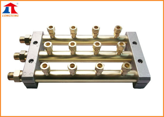 4 Outlet Gas DistrIbutors ,Gas Separation Panel For CNC Flame Cutting Machine