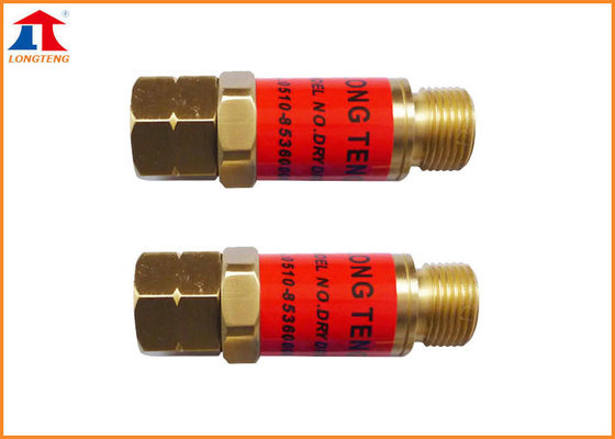 Copper 3 / 8 Fuel Gas Flashback Arrestor For Cutting Torch