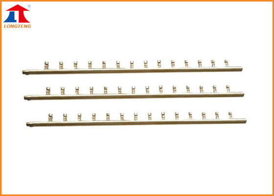 Brass 14 Outlet Fuel Gas Distributors For CNC Flame Cutting Machine Distributor Gas
