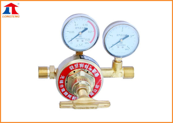 Brass Fuel Gas Single Stage Gas Regulator For CNC Flame Cutting Machine