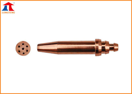 Copper G02 Anme Gas Cutting Nozzle / Tip For CNC Cutting Machine
