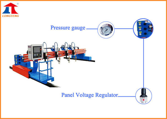 Pressure Gage Single Stage Gas Regulator For CNC Plasma / Flame Control System
