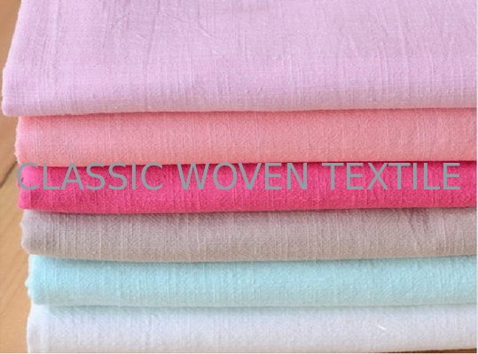 60/40  LINEN COTTON FABRIC PLAIN DYED WITH SOLID COLOUR  CWT #2020