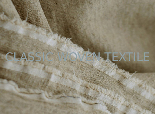 100% NATURAL LINEN FABRIC  FINISHED    6SX6S/41X35  CWT #2001