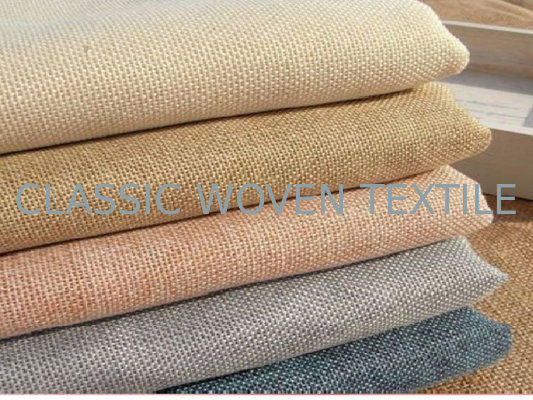 100% RAMIE FABRIC PLAIN DYED WITH SOLID COLOUR  21SX21S CWT #850