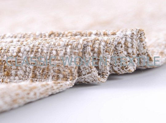 POLYESTER  LINEN FABRIC PLAIN DYED WITH YARN DYED     CWT #5550