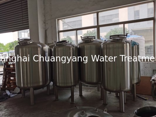 SUS304 Stainless Steel Water Storage Tank for mineral water production line with price / cost